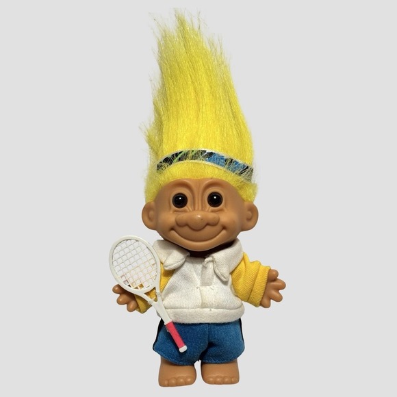 Russ Berrie and Company | Toys | Vintage Russ Troll Doll Yellow Hair ...